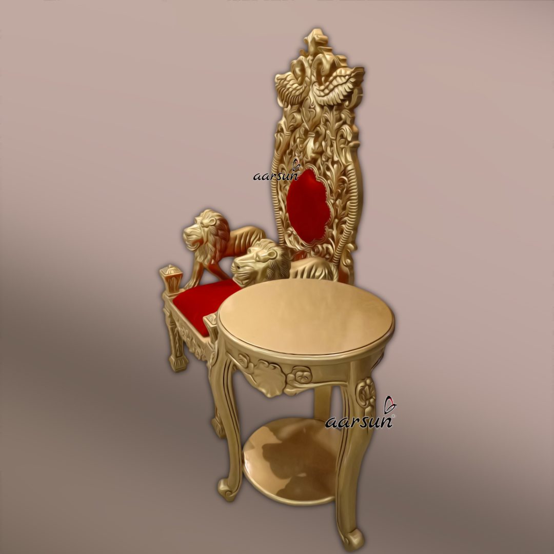 Lion Design Guruji Chair - Brand Aarsun