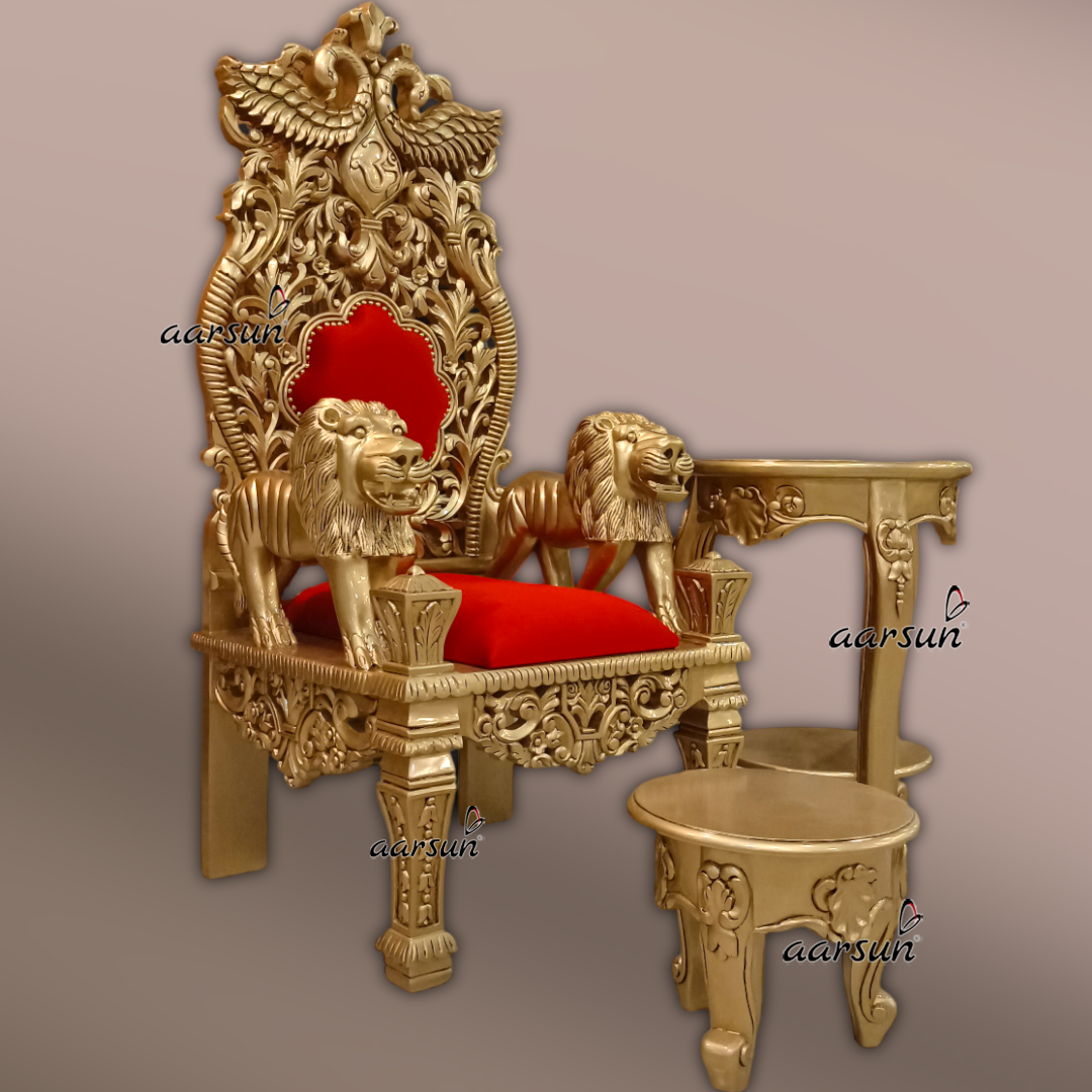 Lion Design Guruji Chair - Brand Aarsun