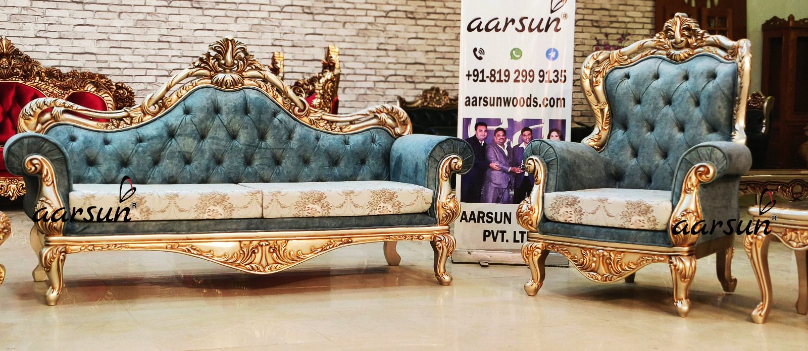 Amazing Heavy Sofa Set Design - Aarsun