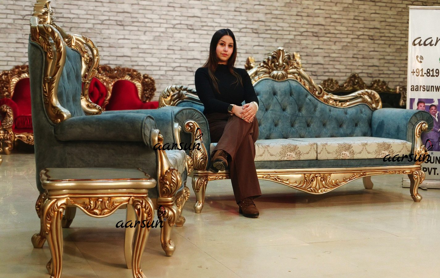 Amazing Heavy Sofa Set Design - Aarsun
