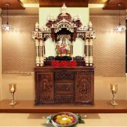 Iskcon Wooden Temple Quality Wood YT-188