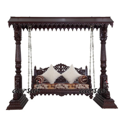 High Quality Wooden Handcrafted jhoola SWG-0030