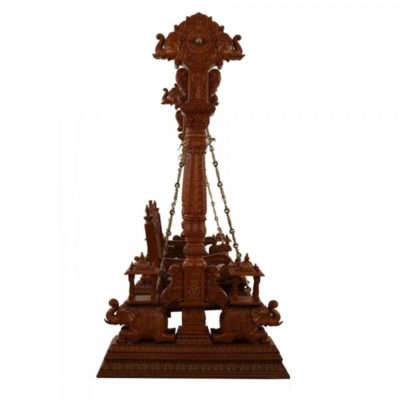 Beautiful Wooden Jhula For Home SWG-0032