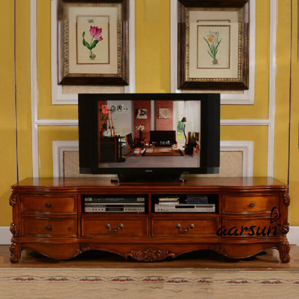 Handcrafted Custom Made Console TV Unit YT-517
