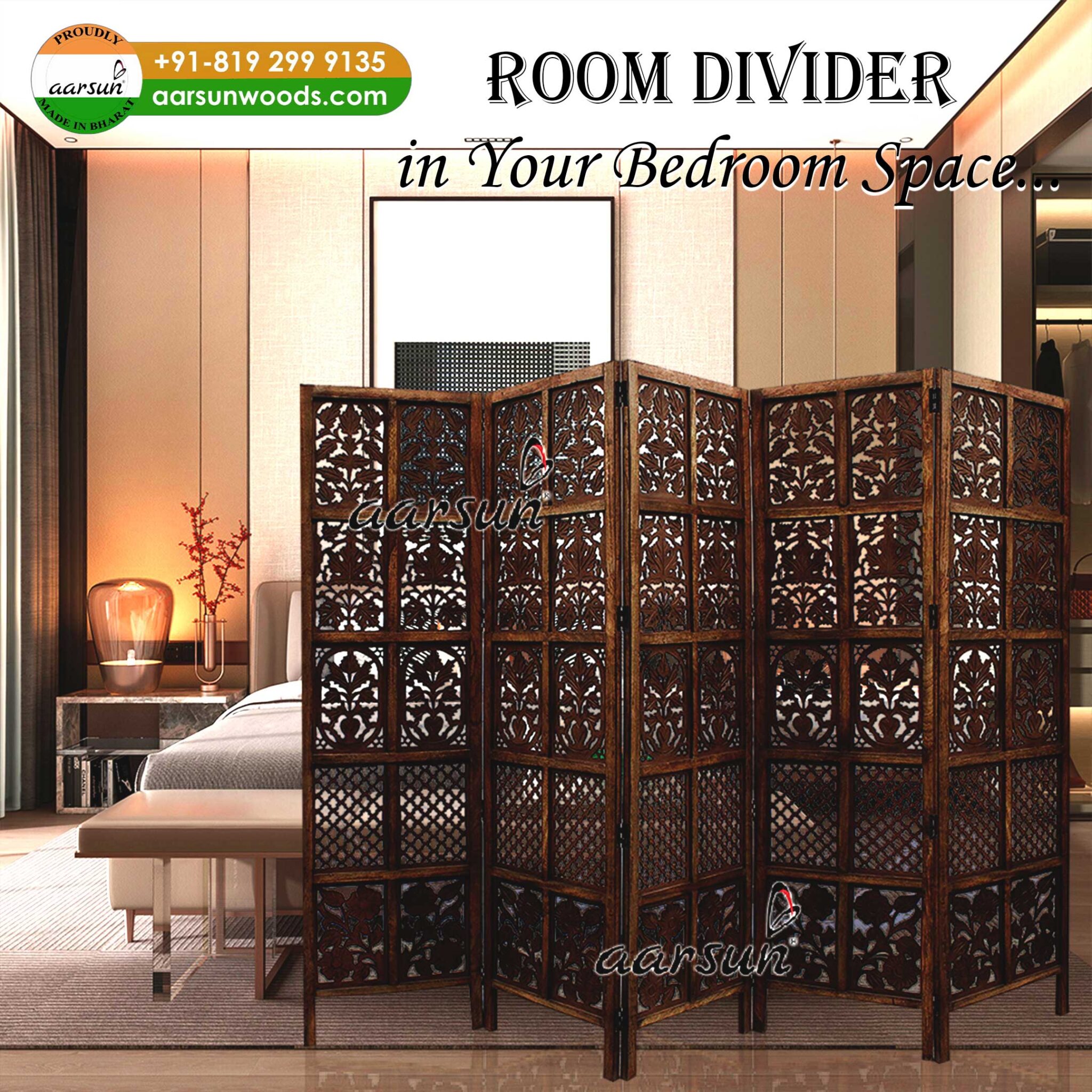 7 Basic Yet Effective Ways to Use Room Divider - Aarsun