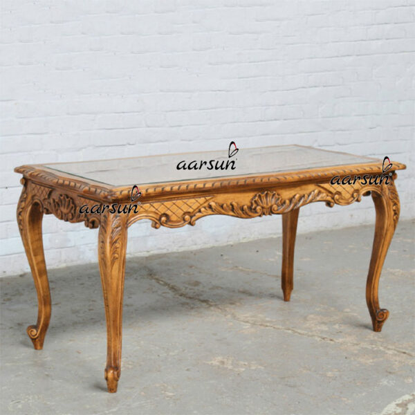 Classic Teapoy Table in Teak Wood CTBL-0003