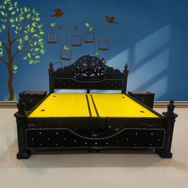 Best Quality Dark Polished BED YT-131