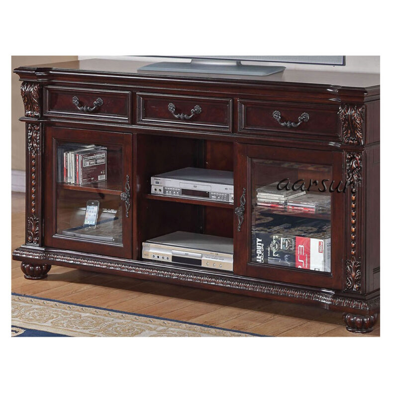 Quality Wood Led TV Stand Cabinet TVCB-0014