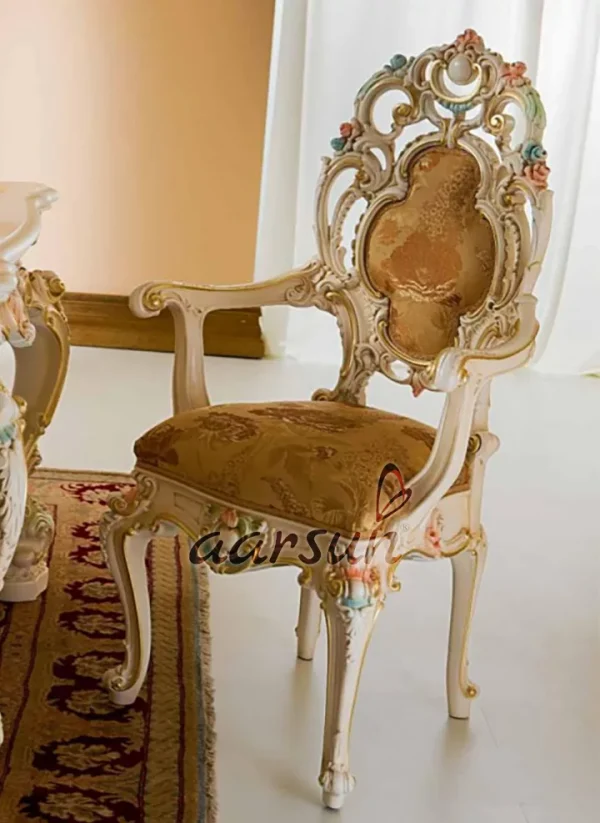 Best 8 Seater Royal Dining Set - Dual Tone Tipping DNG-0016