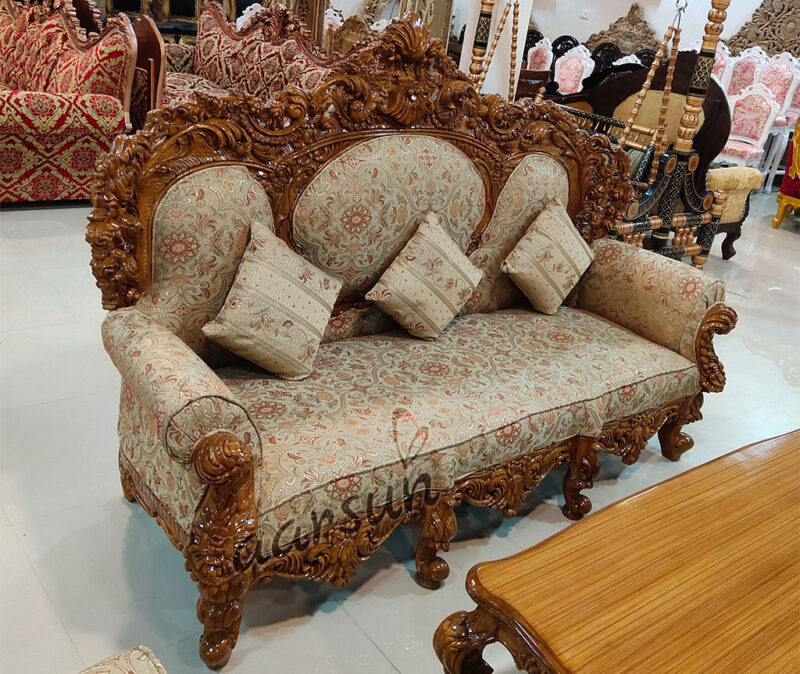 Luxury Double Carved Sofa Set for Living Room YT-109