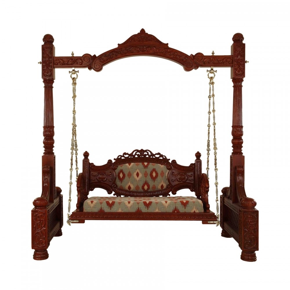 Wooden floor standing Swing/ Fine Quality Jhula SWG-0037