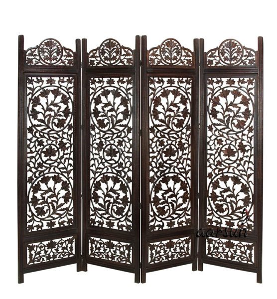 Best Floral Carved Partition Screen RD-0064