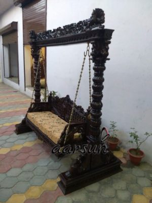 Handcrafted Indoor Swing /Quality Wooden Jhula YT-92