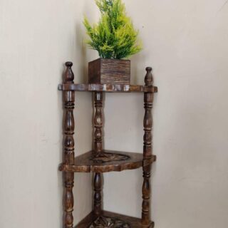 Handmade Fine Wood Corner stand COR-0010