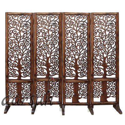 Best Wooden Tree Design Room Divider RD-0001