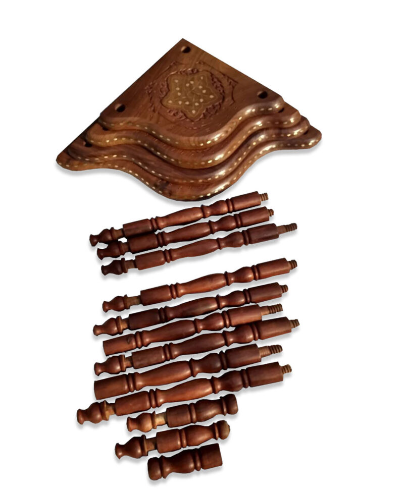 Premium Quality Wooden Corner Stand COR-0002