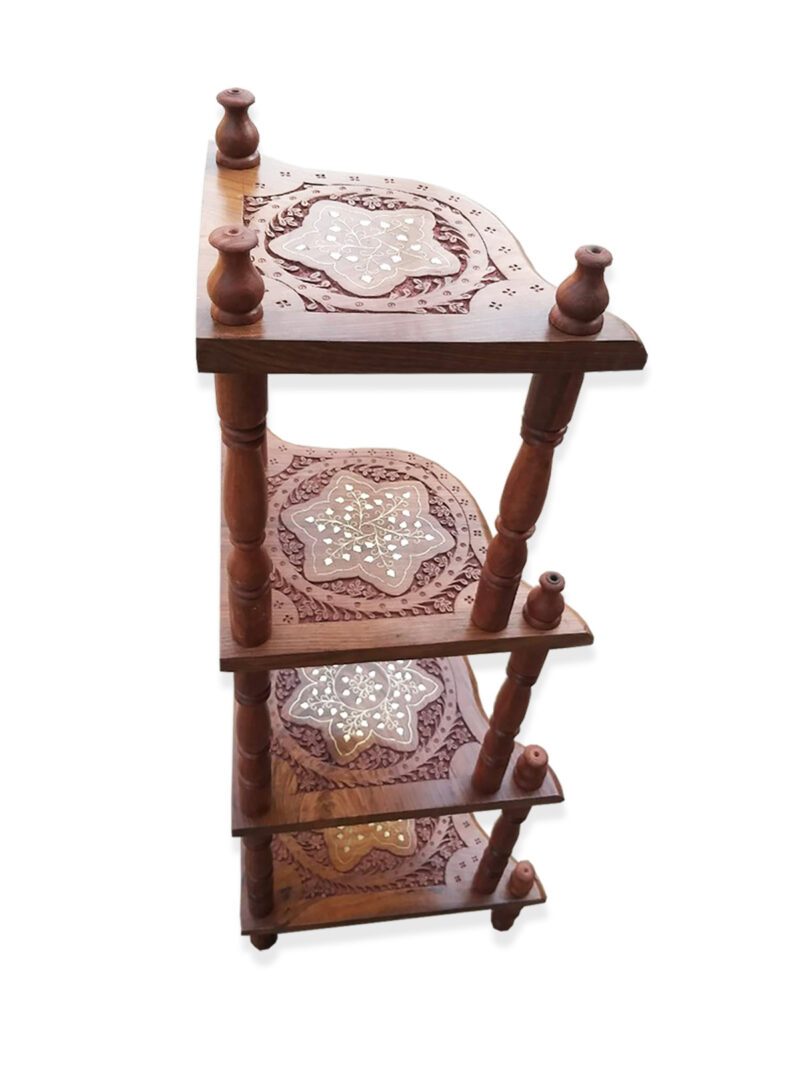 Premium Quality Wooden Corner Stand COR-0002
