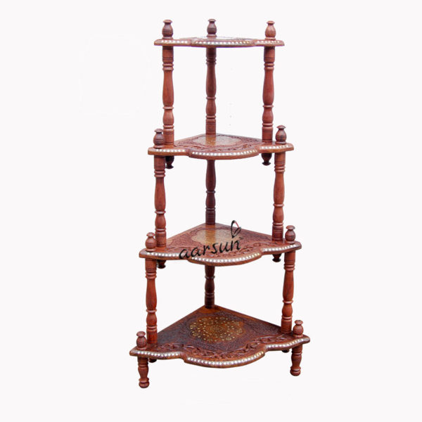 Wooden Corner Stand COR-0005 – Aarsun