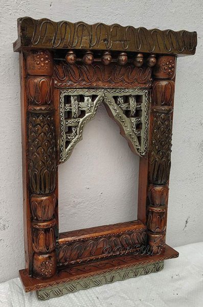 Wooden Jharokha Frame - best decorative item -JH-0007