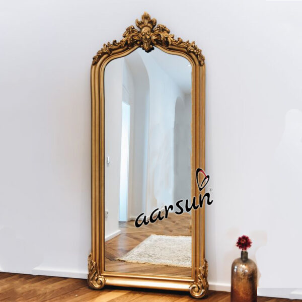 Wooden Long Mirror Frame FRM-0019