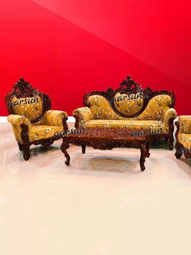 Check Out the Top 10 3+1+1 Wooden Sofa Sets - Aarsun