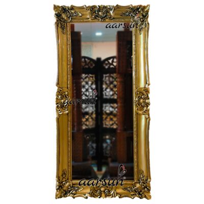 Victorian Mirror Frame in Royal Gold Finish YT-342