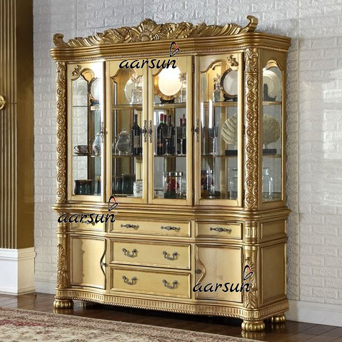 Glass Door Storage Cabinet SCB-0025