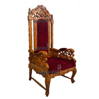 Guruji Chair Gaddi Satsang Singhasan Lion Chair Factory price
