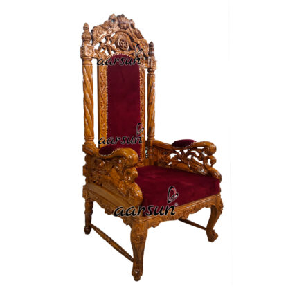 Guruji Chair Gaddi Satsang Singhasan Lion Chair Factory price