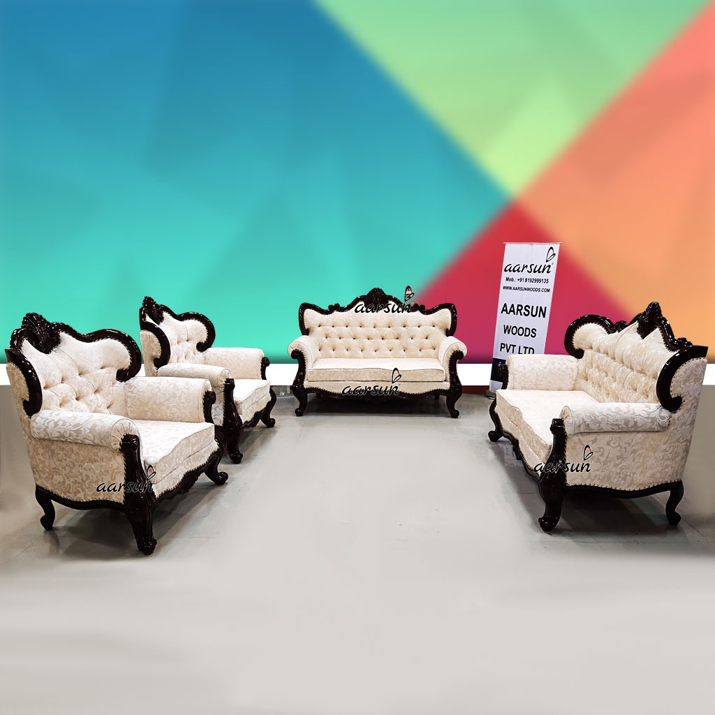 Classic Wingback Sofa Set 2+2+1+1 YT-482