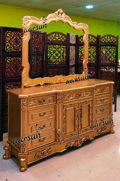 Classic Contemporary Antique Gold Dresser YT-498 – Aarsun