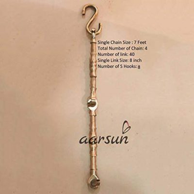 Brass Antique oonjal unjal Chain top design factory price