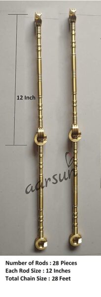 Pure Brass Jhula Chain JCHAIN-009