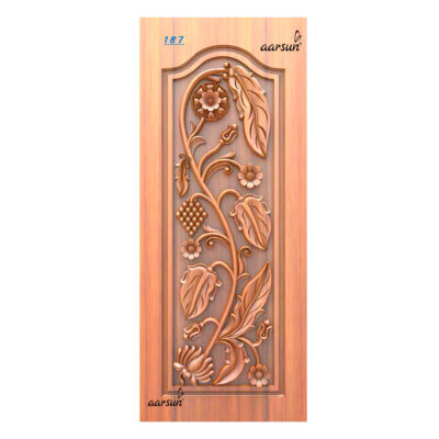 Beautiful Flowers and Petals Door-187