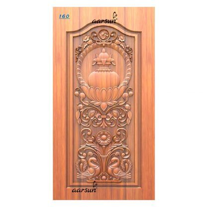 Beautiful Kalash Door with Peacocks-160