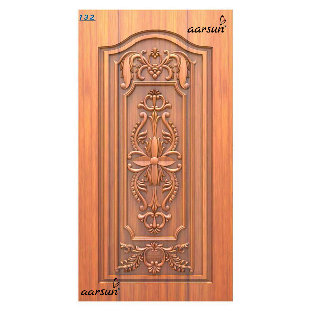 Delicate Floral Pattern Door-132