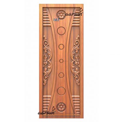 Exquisite Wooden Door-107