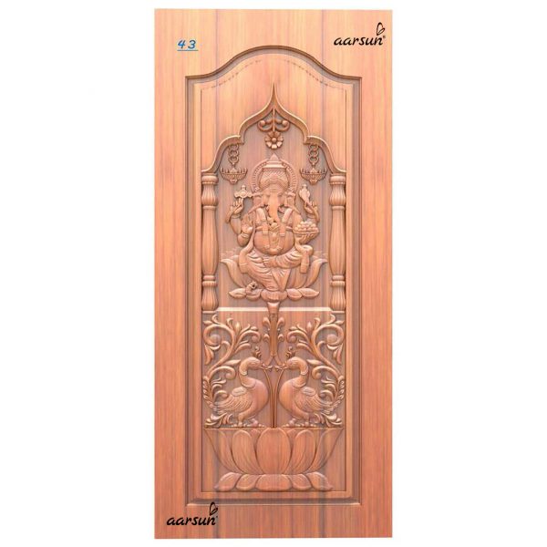 Shri Ganesh Door Design YT-705B - Aarsun