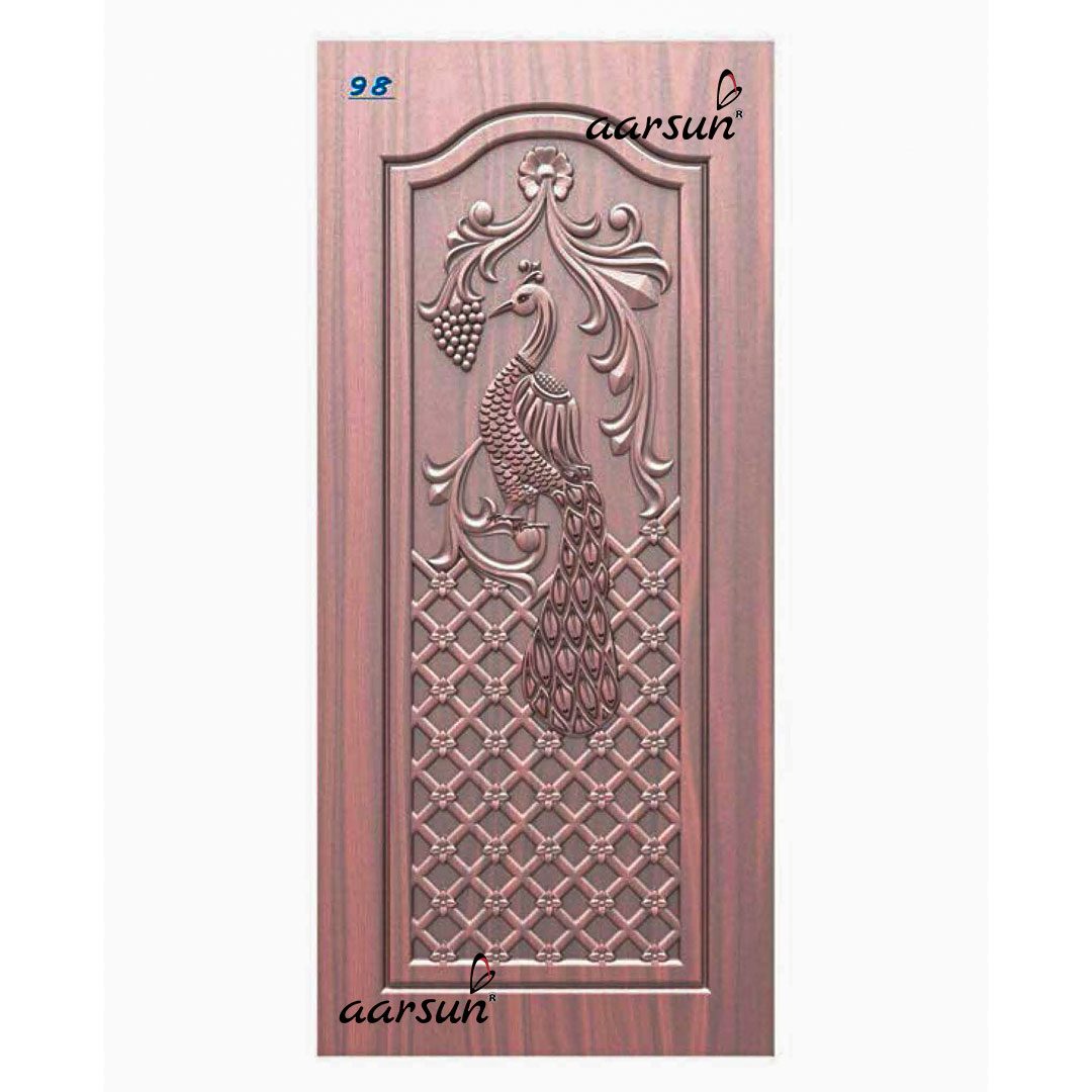 Mesmerizing Peacock Door-98