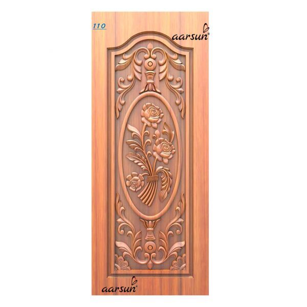 Roses and Petals Door Design-110