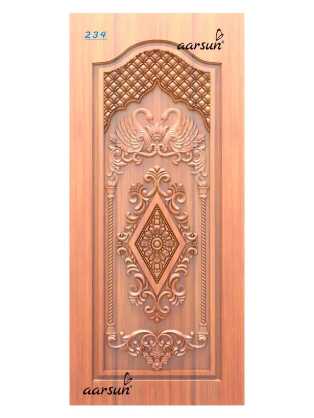 Best 10 Trending Single Panel Door Designs - Aarsun