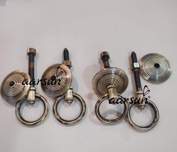 Antique Brass Jhula Chain Ring Hooks global deivery