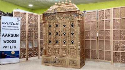 Antique Gold Bell Temple for Home YT-628