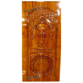 Teak Wood Kalash Door DOOR-106