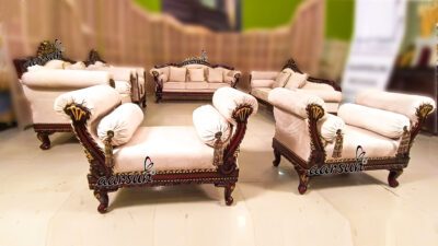 Baithak Sofa Set in Teak YT-649