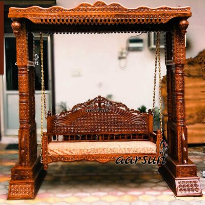 Wooden Swing Jhula Trending design for home - Aarsun