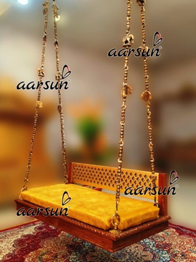 ඔබගේ අලංකරණය ඉහල නැංවීමට නවතම Jhula Hanging Swing Seat 10 - Aarsun