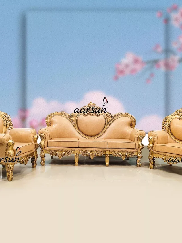 7 ensembles de canapés en bois uniques fabriqués à la main qui ...