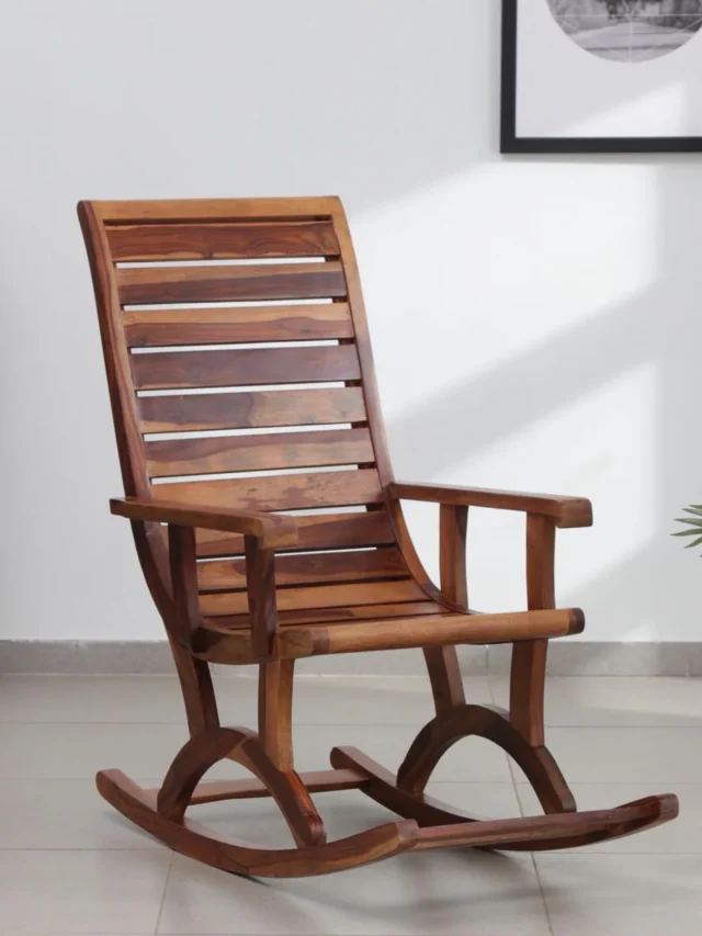 7 Wooden Lounge Rocking Chairs For Home - Aarsun