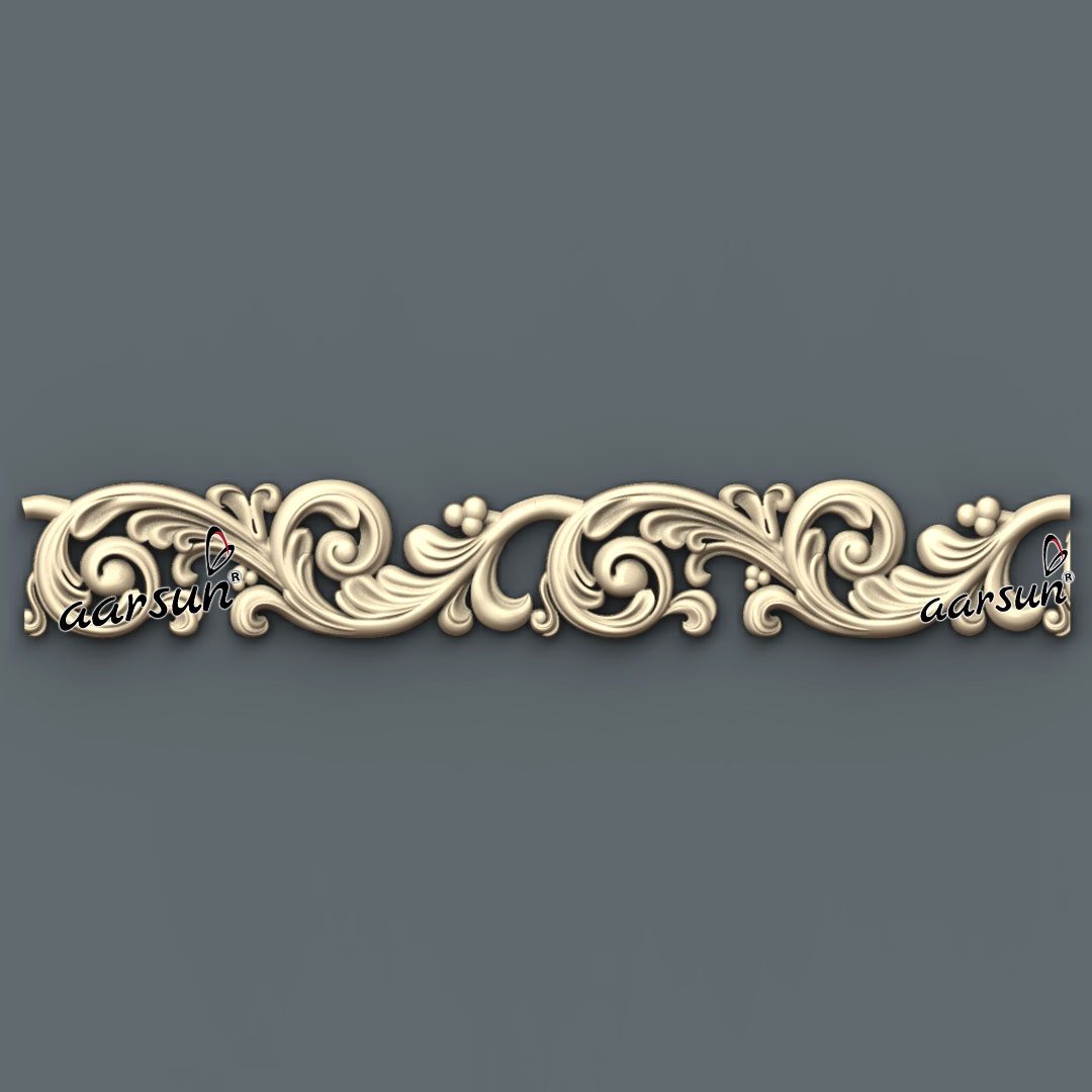 Ornamental Wood Ceiling Cornice AW-001 - Aarsun